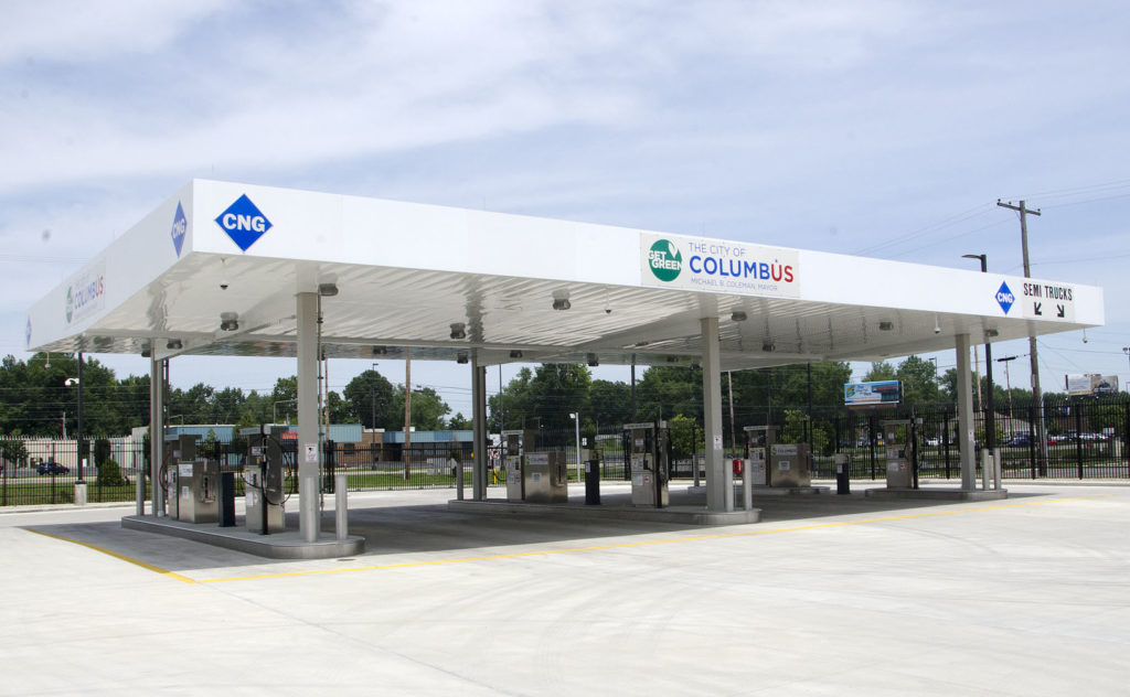City of Columbus Compression Natural Gas CNG Station Morse Road | DLZ