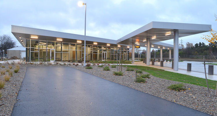 CATA East Lansing Transportation Gateway, Michigan - DLZ