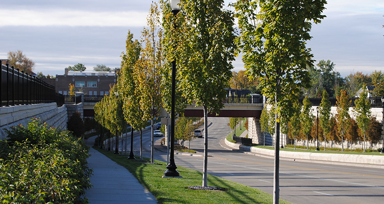 Main Street Underpass at Grand Trunk Western Railroad Grade Separation ...