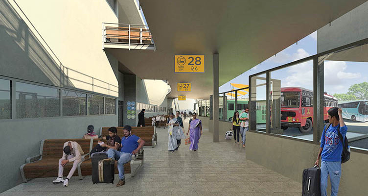 MSRTC Panvel Bus Port - DLZ