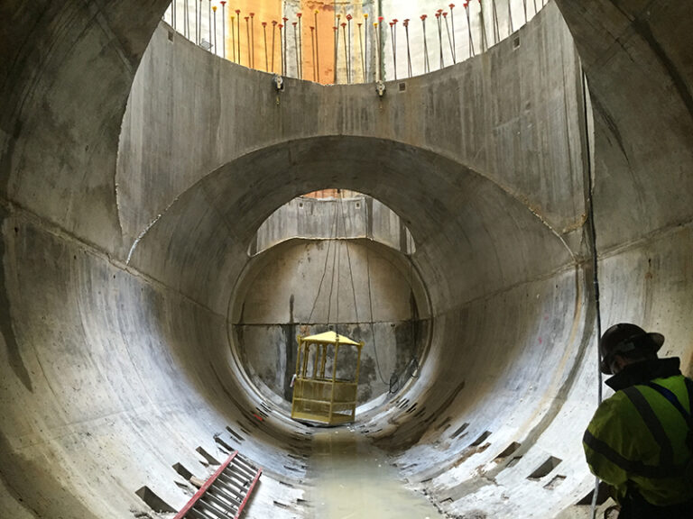 Massive Tunnel Constructed Beneath Downtown Columbus | DLZ