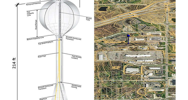 Richfield Water Tower Cleveland Water Department - DLZ