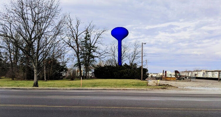 Richfield Water Tower Cleveland Water Department - DLZ