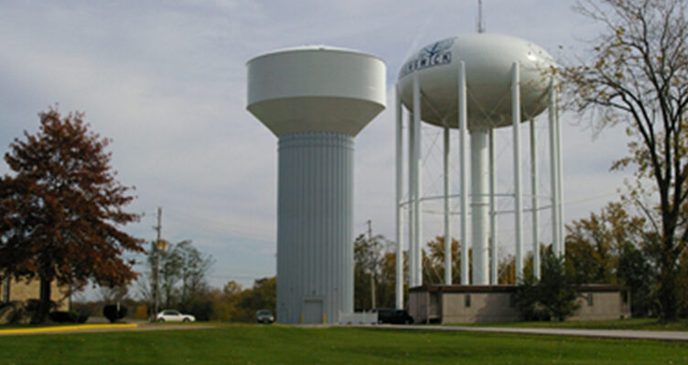 Keller II Water Tower Cleveland Water Department - DLZ
