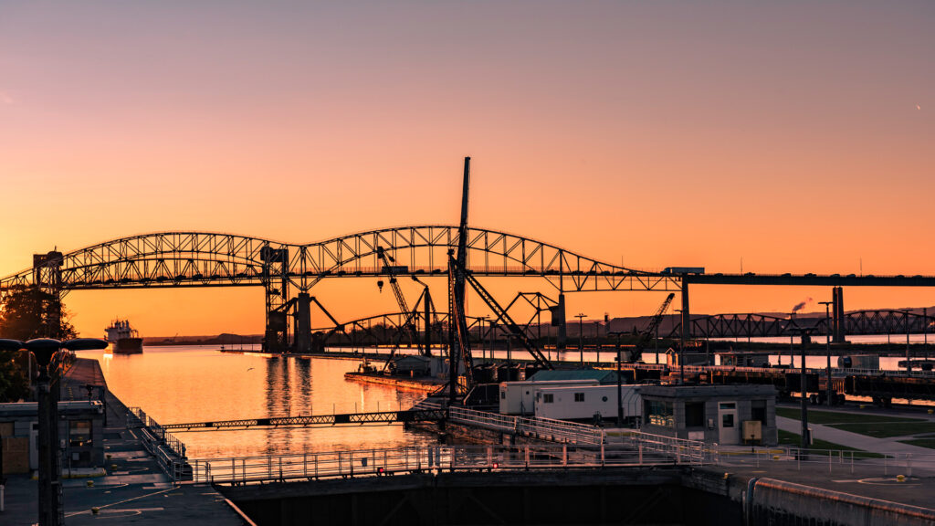 Soo Locks banner | DLZ