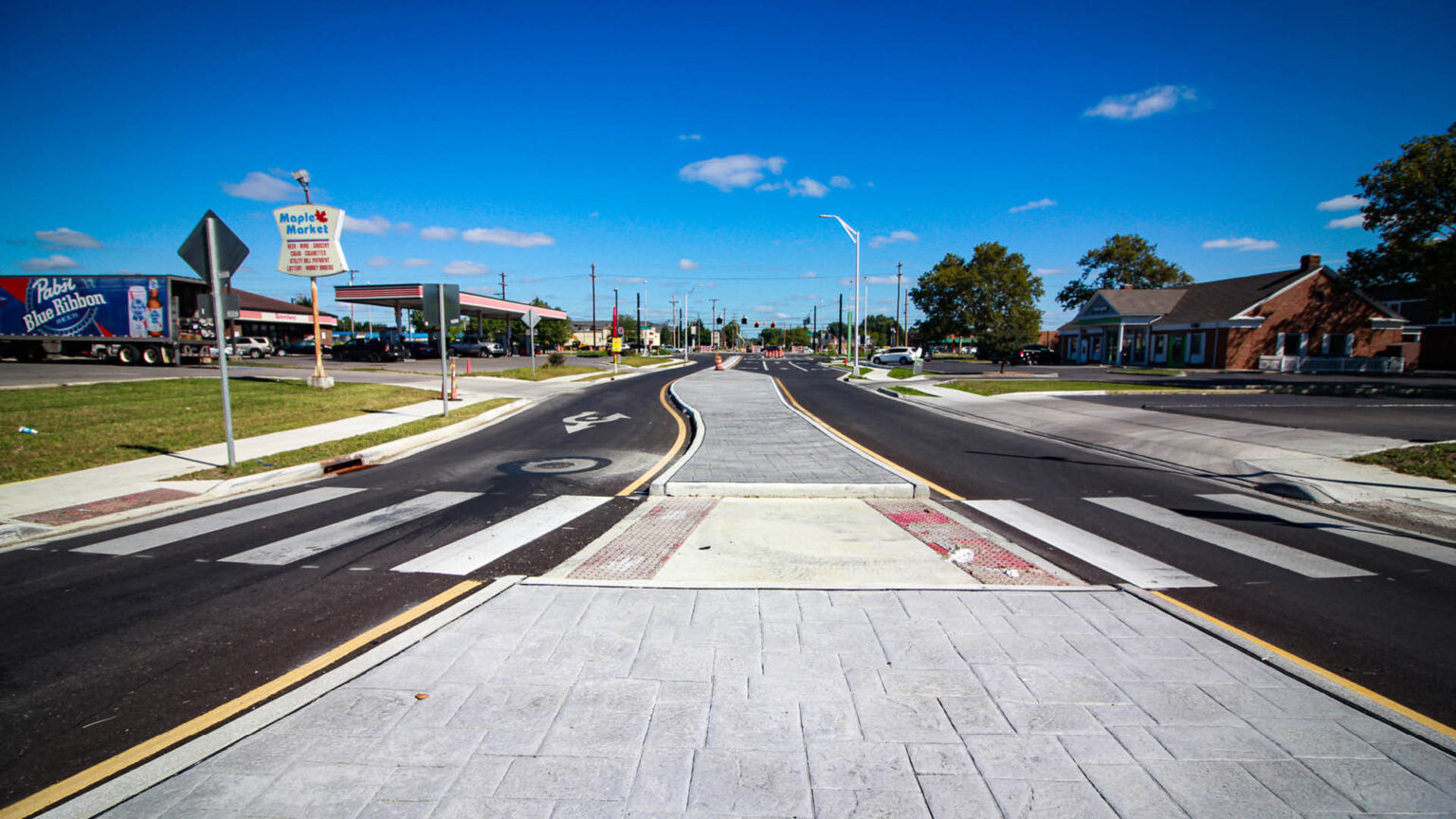 Urban Mini Roundabouts Replace 96 Conflict Points | DLZ