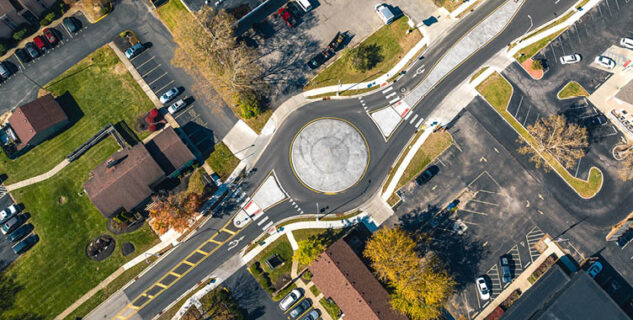 Urban Mini Roundabouts Replace 96 Conflict Points | DLZ